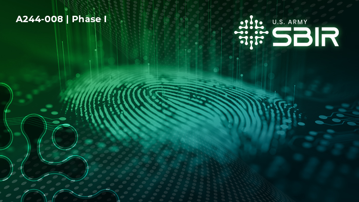 Biometrics for Multi-Factor Authentication – Army SBIR|STTR Program